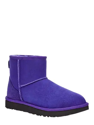 UGG UGG Classic Mini II Shearling Lined Boot Violet Night Marble
