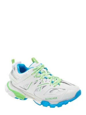 Balenciaga Balenciaga Track Sneaker White/ Green/ Blue