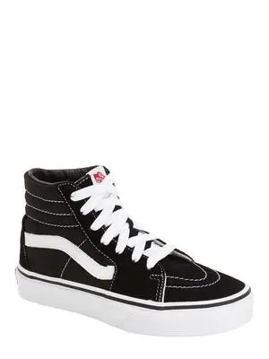 VANS Sk8-hi High-top Sneaker - Black/black/white