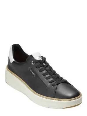 Cole Haan Cole Haan Grandpro Topspin Sneaker Black/optic White/cyber Yellow