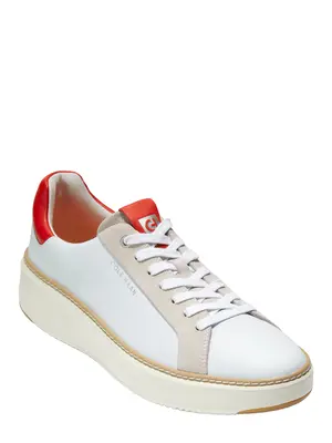 Cole Haan Cole Haan Grandpro Topspin Sneaker Optic White/ Red