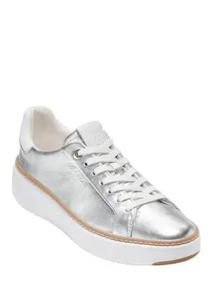 Cole Haan Cole Haan Grandpro Topspin Sneaker Silver Tal