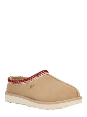 UGG UGG(r) Tasman Slipper Sand/ Dark Cherry