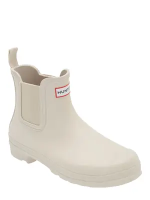 Hunter Hunter Original Waterproof Chelsea Boots Cast
