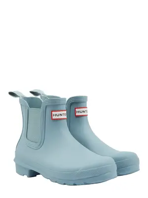 Hunter Hunter Original Waterproof Chelsea Boots Cavendish Blue