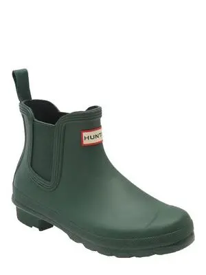Hunter Hunter Original Waterproof Chelsea Boots Hunter Green