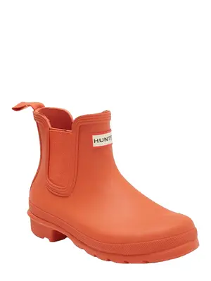 Hunter Hunter Original Waterproof Chelsea Boots Rorbu Rust