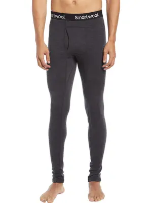 Smartwool Merino 250 Base Layer Leggings Charcoal Heather
