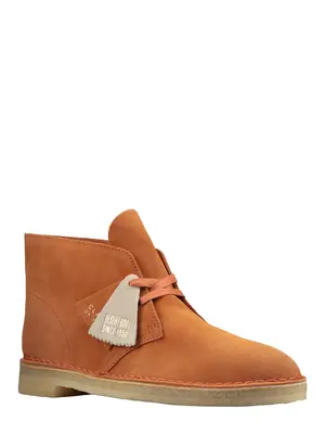 Clarks Clarks Desert Chukka Boot Rust Suede