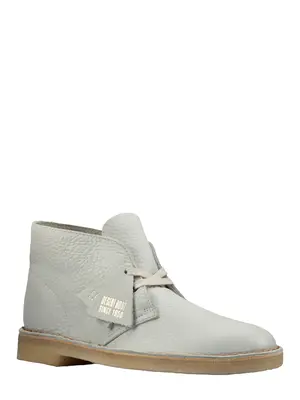 Clarks Clarks Desert Chukka Boot White Leather