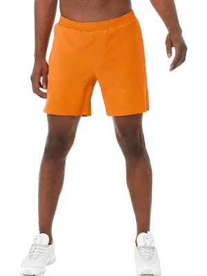 Alo Yoga 7" Traction Short Atomic Orange