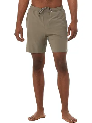 Alo Yoga 7" Traction Short Olive Branch