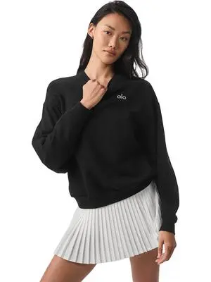 Alo Yoga Accolade Crewneck Pullover - Black