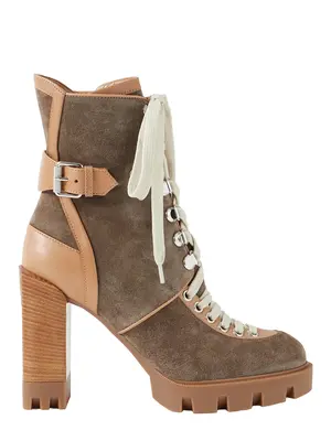 CHRISTIAN LOUBOUTIN Christian Louboutin Macademia 100 Buckled Ankle Boots