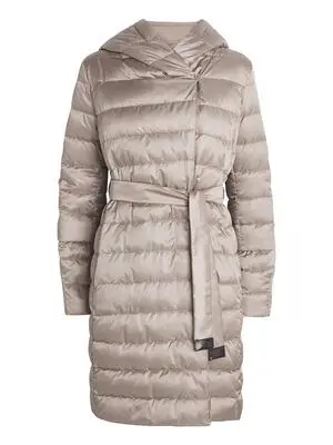 Max Mara The Cube Reversible Quilted Coat - White