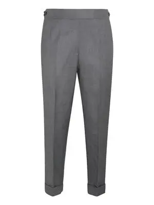 Thom Browne 4-bar Cropped Trousers - Grey