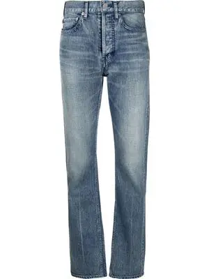 AMBUSH Straight-leg Washed Jeans - Blue