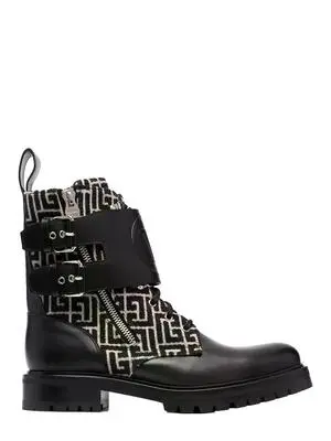 Balmain Phil Ranger Ankle Boots - Black