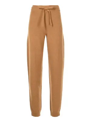 Nanushka Ella Knitted Track Trousers - Brown
