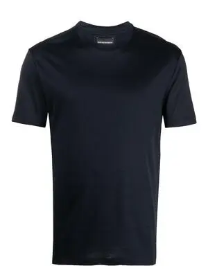 EMPORIO ARMANI Logo-patch Short-sleeve T-shirt