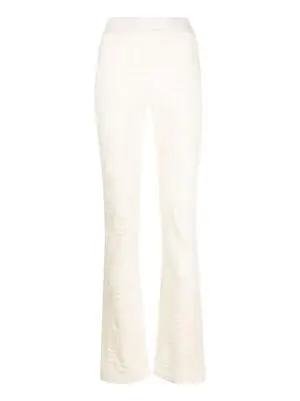 AMBUSH Monogram Flared Leggings - Neutrals