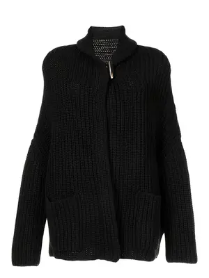 FORME D'EXPRESSION Chunky Knit Cardigan - Black