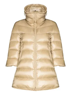 Herno Cleofe Padded Coat - Neutrals