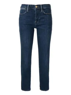 FRAME Le High Straight-leg Jeans - Blue