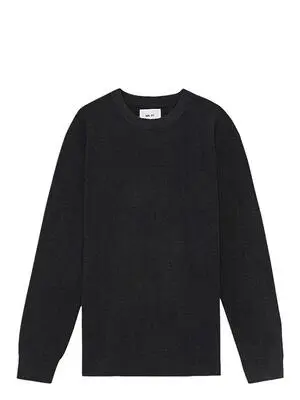 Nn07 Danny Ribbed Sweater - Black
