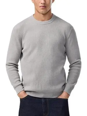 Nn07 Danny Ribbed Sweater - Fog