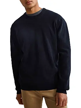 Nn07 Danny Ribbed Sweater Navy
