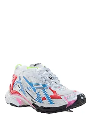 Balenciaga Runner Sneakers White Multicolor