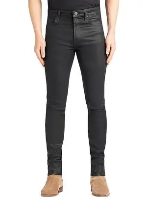 Monfrère Greyson Coated Skinny Fit Jeans - Coated Noir