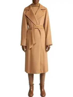 MAX MARA Max Mara Manuel Belted Wool Coat