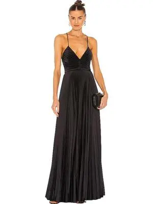A.L.C. Aries Maxi Dress Black