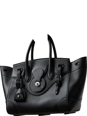 Ralph Lauren Ralph Lauren Soft Ricky 27 Calfskin Bag Black