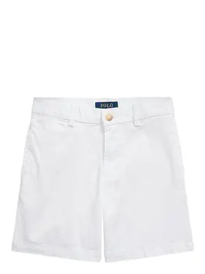 Ralph Lauren Straight Fit Stretch Chino Short - White