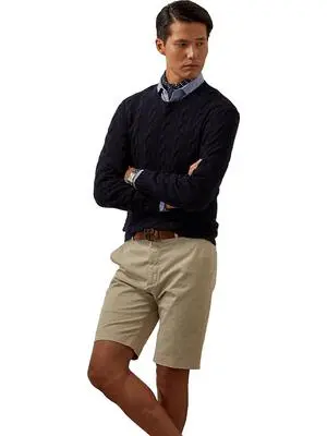 Ralph Lauren Slim Fit Stretch Chino Short - Classic Stone