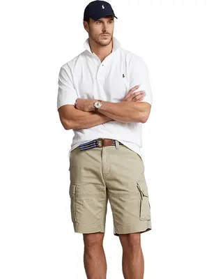 Ralph Lauren Gellar Classic Fit Twill Cargo Short - Tan