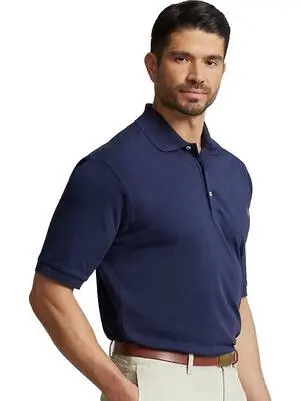 Ralph Lauren Soft Cotton Polo Shirt - Refined Navy