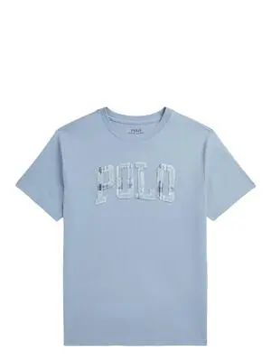 Ralph Lauren Logo Cotton Jersey Tee - Estate Blue