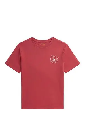 Ralph Lauren Logo Cotton Jersey Tee - Nantucket Red