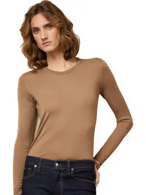 Ralph Lauren Cashmere Crewneck Sweater - Lux Camel
