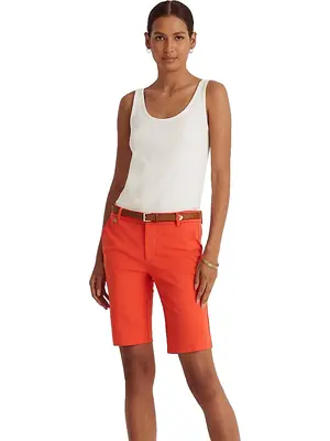 Ralph Lauren Ralph Lauren Bi-Stretch Twill Short Hyannis Port Orange