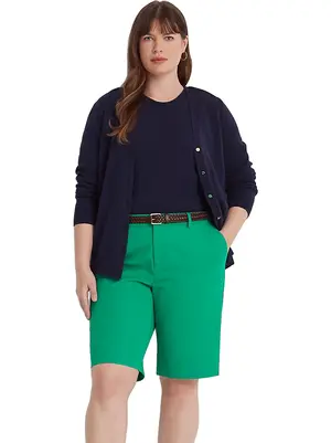 Ralph Lauren Ralph Lauren Bi-Stretch Twill Short Palm Leaf