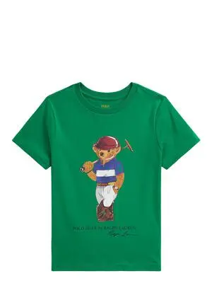 Ralph Lauren Polo Bear Cotton Jersey Tee - Cruise Green