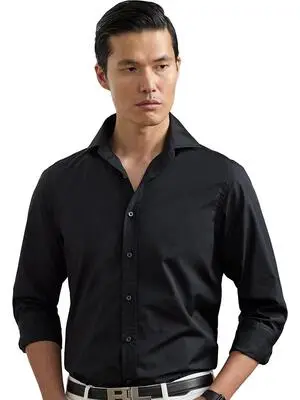 Ralph Lauren Poplin Shirt Black
