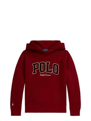 Ralph Lauren Logo Fleece Hoodie - Holiday Red