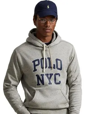 Ralph Lauren Fleece Graphic Hoodie - Loft Heather