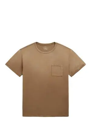 Ralph Lauren Garment-dyed Pocket T-shirt - Mud